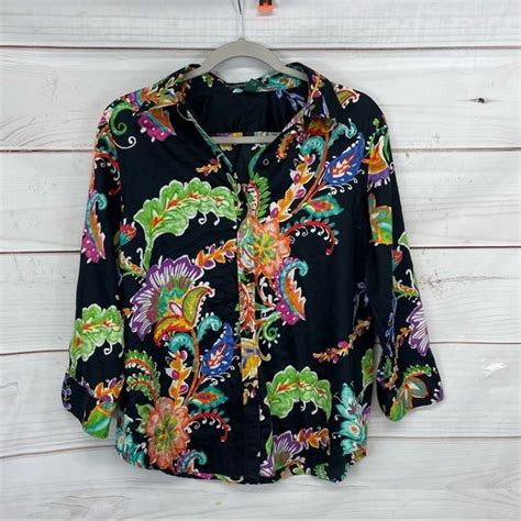 Lauren Ralph Lauren Tops Lauren Ralph Lauren Floral Button Up Shirt