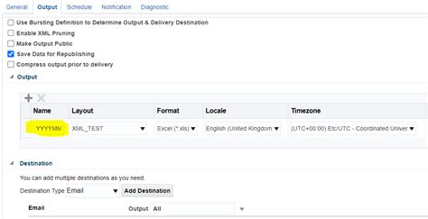 Bip Dynamic Output Filename To Email Destination — Oracle Analytics