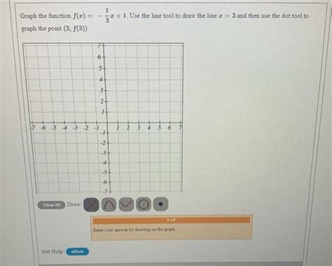 Solved 1 Graph The Function F3 Graph The Point 3 3