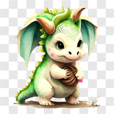 Download Unique Green Dragon Toy Or Figurine Png Online Creative Fabrica
