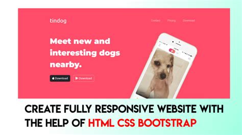 Create Responsive Website Using Html Css And Bootstrap By Shreyanshp23 Fiverr
