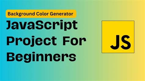 How To Create Color Generator Using Html Css And Javascript