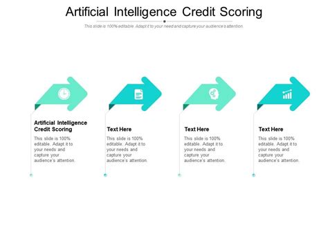 Artificial Intelligence Credit Scoring Ppt Powerpoint Summary Designs