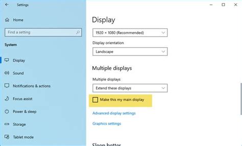 How To Change Primary And Secondary Monitor On Windows