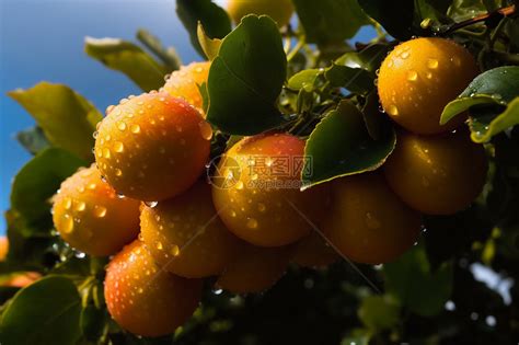 果树成熟后黄色的水果果树高清图片下载 正版图片600200013 摄图网