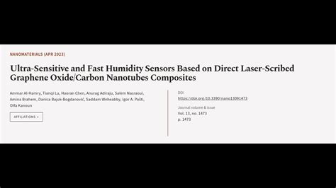 Ultra Sensitive And Fast Humidity Sensors Based On Direct Laser Scribed Graphene Oxid Rtcl