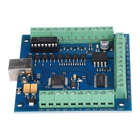 Breakout Board 100 KHz Mach3 4 Axis USB CNC Motion Controller