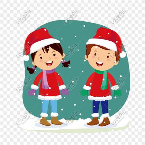 크리스마스 눈 덮인 크리스마스 손으로 그려진 된 그림 Png 일러스트 무료 다운로드 Lovepik