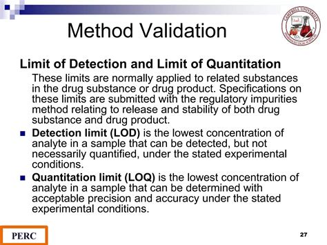 Analytical Method Validation PPTX Pharmaceutical Industry Industries
