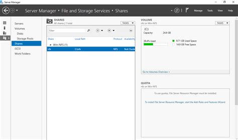 How Do We Configure A Windows Server As An Nfs Server To Have Shared