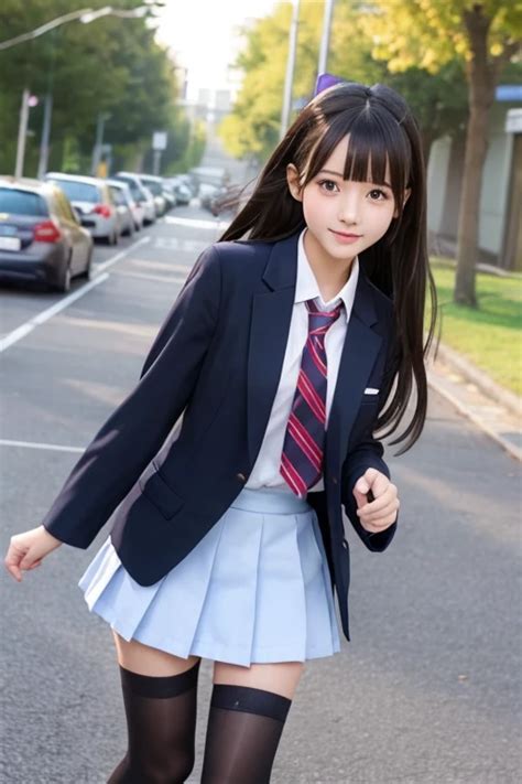 Cute Girls､idol､schoolgirl Uniform､pantyhose Seaart Ai