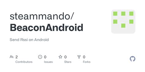 GitHub Steammando BeaconAndroid Send Rssi On Android