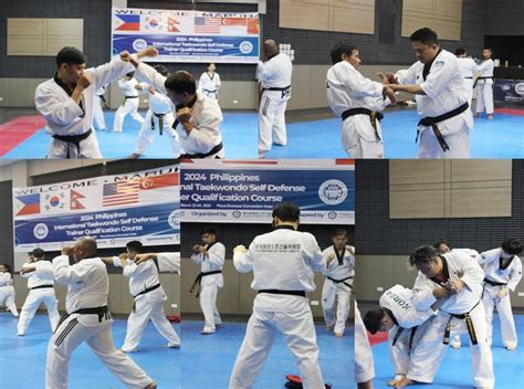 2024 국제 태권도 호신술 트레이너 자격연수 필리핀서 개최 무예신문 대한민국 대표 무예체육뉴스