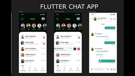 2 Flutter Chat App Chatbox Youtube