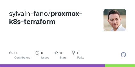 Github Sylvain Fanoproxmox K8s Terraform