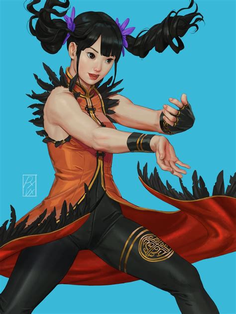 Ling Xiaoyu Tekken Drawn By Pxvx Danbooru
