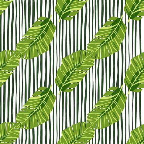 Premium Vector Abstract Exotic Plant Seamless Pattern Botanical Premium Vector Abstract Exotic Plant Seamless Pattern Botanical