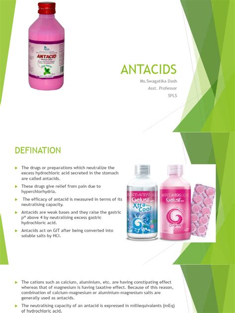 Antacids Pdf Magnesium Hydrochloric Acid