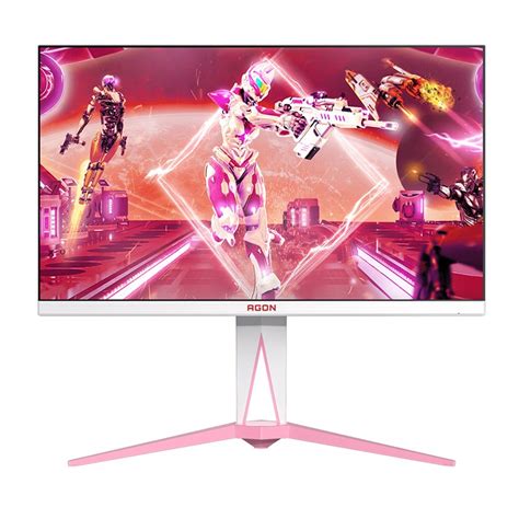 AOC AGON Hz QHD Ms HDR IPS LCD Premium Gaming Monitor Pink Edition AG QXR Mwave