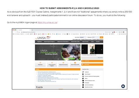 How To Submit Assignments How To Submit Assignments 124 And 6 Moodle 2022 As Is Obvious