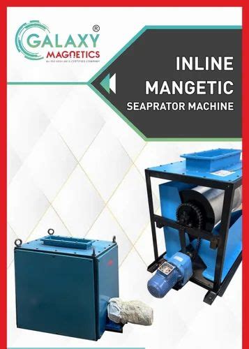 Inline Magnetic Separator At ₹ 135000 Piece Overband Magnetic