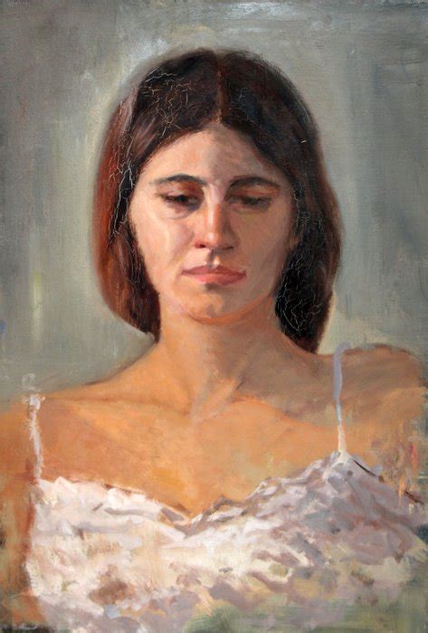 Escuela Española Xx Retrato De Una Joven Catawiki