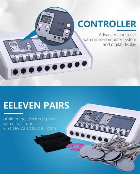 ₩288231에서 새로운 도착 Ems 시스템 러시아 표면파 전극 자극 기계 절충 슬리밍 마사지 Dhgate