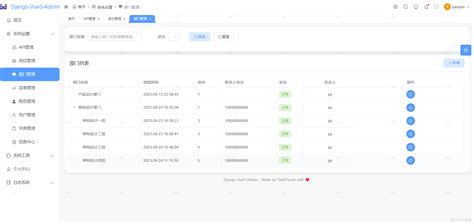 开源！django Vue3 Admin的python后台管理系统布鲁的python之旅的技术博客51cto博客