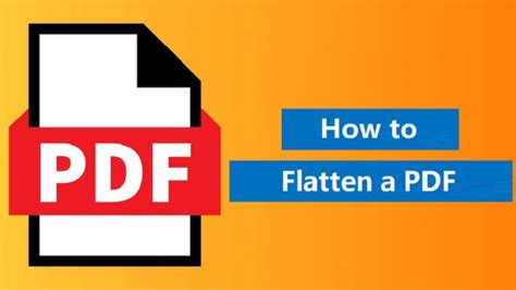 How To Flatten A PDF Free No Quality Loss In 3 Ways