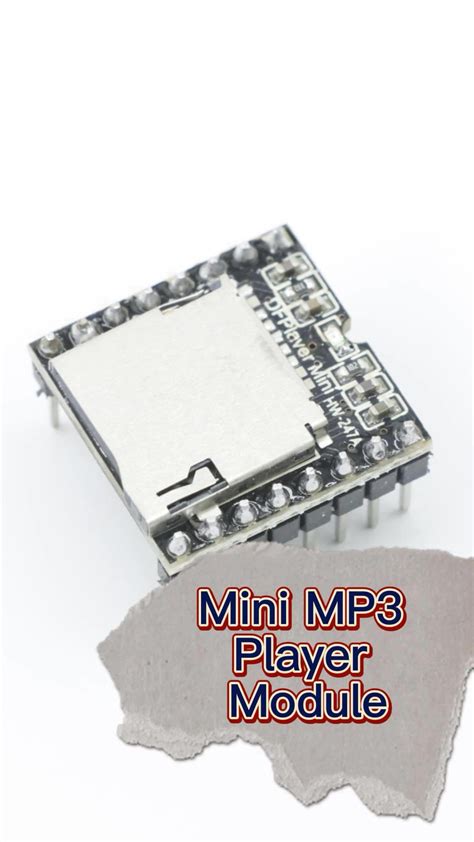 Mini Mp3 Player Module With Simplified Output Speaker Mp3 Module Dfplayer Minimp3 For Arduinos