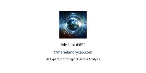 Missiongpt Gpts Features And Functions Examples And Prompts Gpt Store