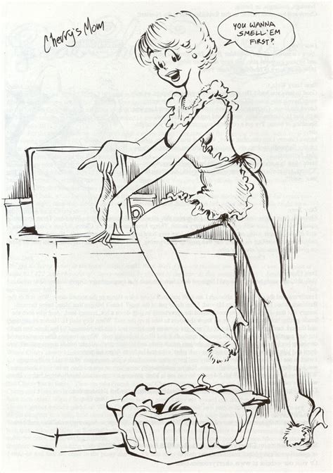 Rule 34 1girls 4th Wall Breaking Apron Apron Only Black And White Cherry Poptart Comic Heels