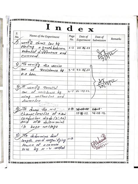 Physics Lab Experiment Pdf