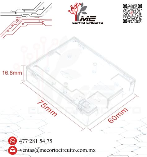 CARCASA DE PLASTICO PARA ARDUINO UNO R Corto Circuito