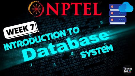 Nptel Introduction To Database Systems Week 7 Quiz Assignment Solution January 2021 Swayam