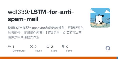 Lstm For Anti Spam Maillstmmodelonnx At Main · Wdl339lstm For Anti