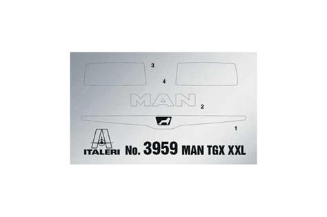 Italeri Model Kit Truck 3959 Man Tgx Xxl D38 1 24 Mj