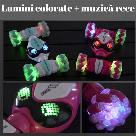 Кола играчка за деца Двойно управление Сензор за жестове за каскади 2 4g Усукващ се офроуд