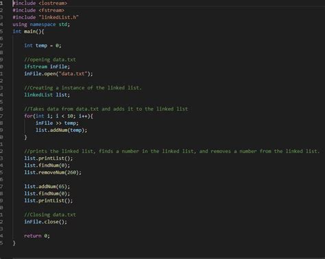 Solved Need Help With Test File Use The Datatxt File For