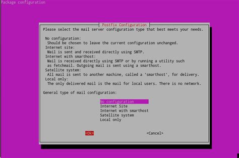 Mail Server Configuring Part 1 Installation And Basic Configuration For Postfix And Dovecot