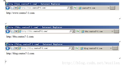 Centos72 利用yum安装配置apache24多虚拟主机centeros72 Yum Apache2 Csdn博客
