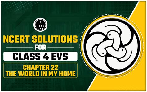 Ncert Solutions For Class 4 Evs Chapter 22 The World In My Home