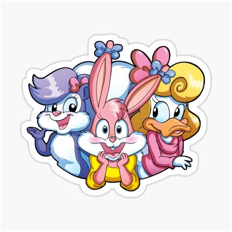 Tiny Toons Stickers Redbubble
