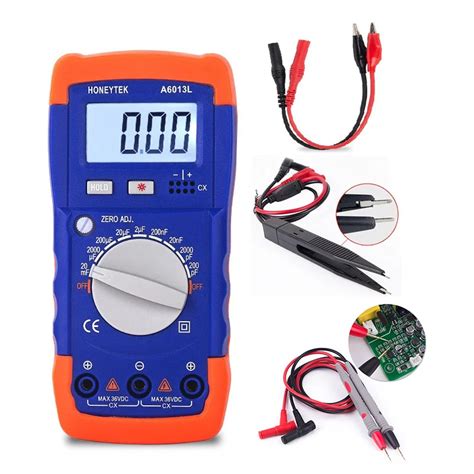 Capacitor Tester Digital Multimeter Tester Professional Capacitor