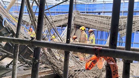 경찰 6명 사상 안성 공사장 붕괴 사고 가설 지지대 설치·타설 문제 확인