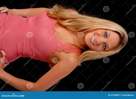 Lovely Blond Girl Stock Image Image Of Close Smile Hazel