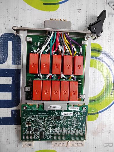 Used National Instruments Ni Pxi 2586 10 Spst Power Relay Module For