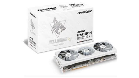 Powercolor Unveils The Hellhound Amd Radeon Rx Xt Spectral White Graphics Card