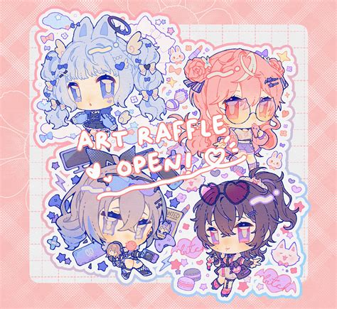 Xe On Twitter 🎀6k Followers Art Raffle🎀 Rules 🎀retweet No Qrt 🎀be