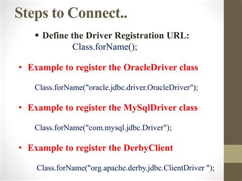 Jdbc Ppt Pptx Databases Computer Software And Applications